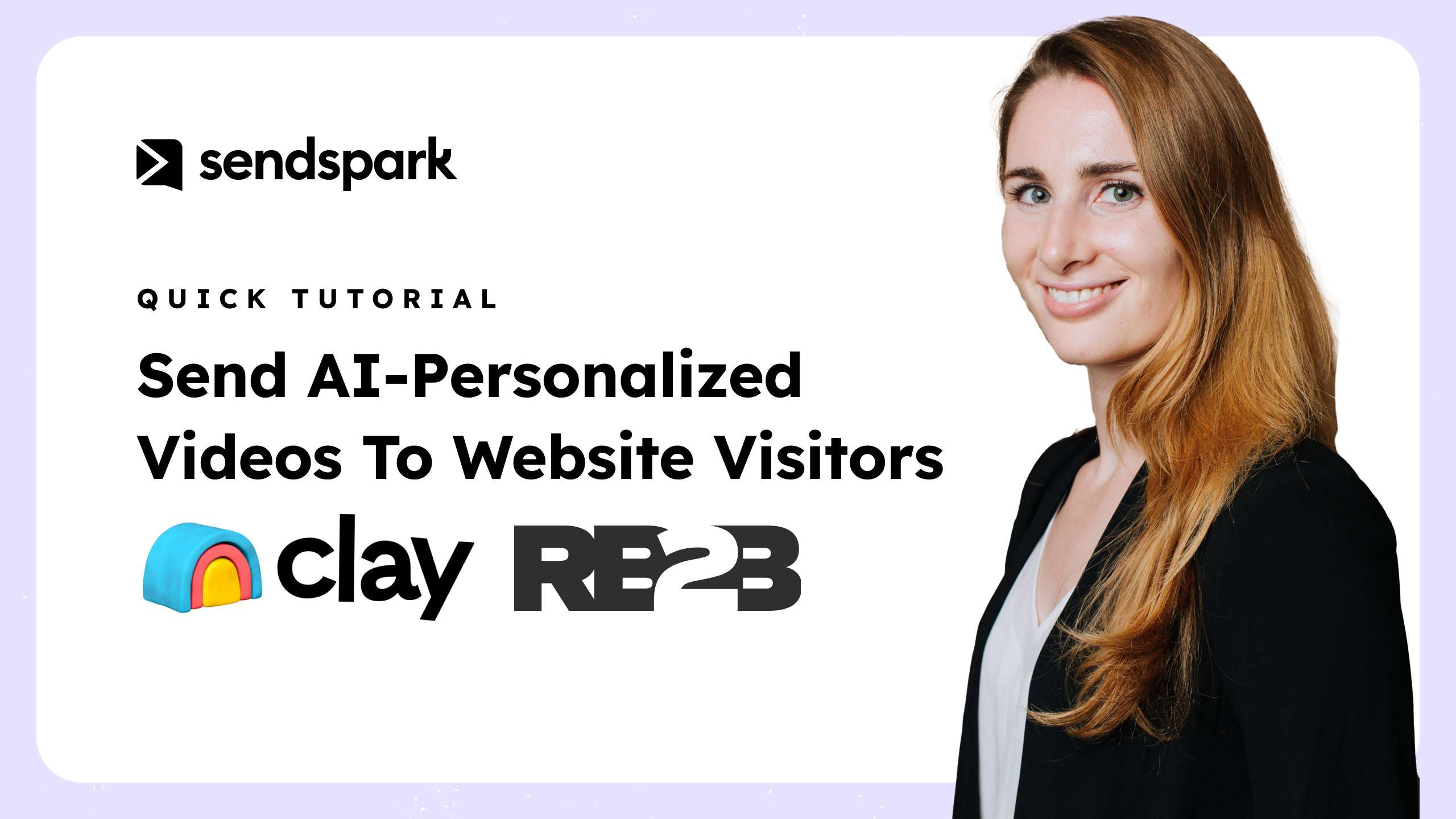 Sendspark | AI Videos for Website Visitors with RB2B & Clay